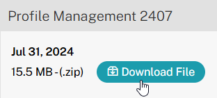 Citrix Profile Management 2407 – Carl Stalhood