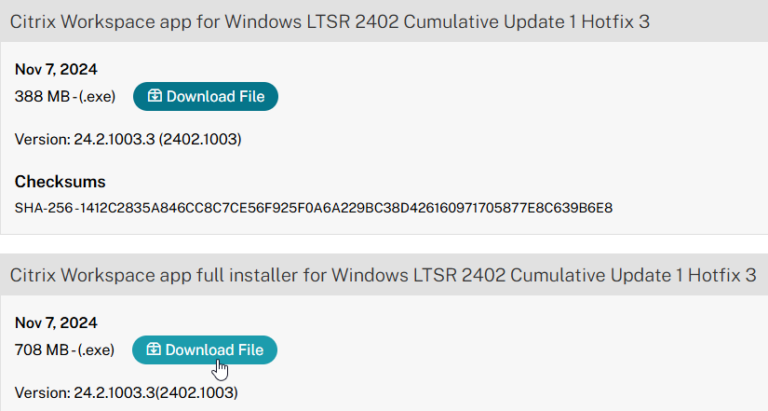 Citrix Workspace app 2409 – Carl Stalhood