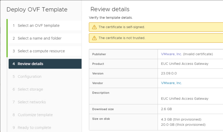 VMware Unified Access Gateway 2309 – Carl Stalhood