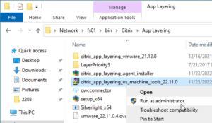 App Layering – OS Layer and Platform Layer – Carl Stalhood