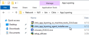 App Layering – Enterprise Layer Manager (ELM) 2306 – Carl Stalhood