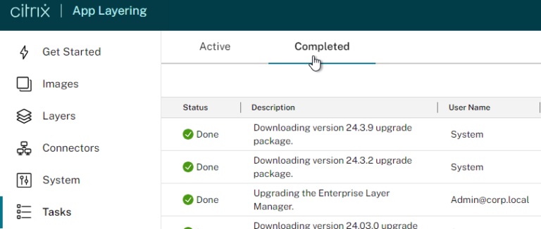 App Layering – Enterprise Layer Manager (ELM) 2503 – Carl Stalhood