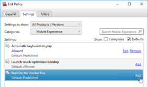 Citrix Policy Settings – Carl Stalhood
