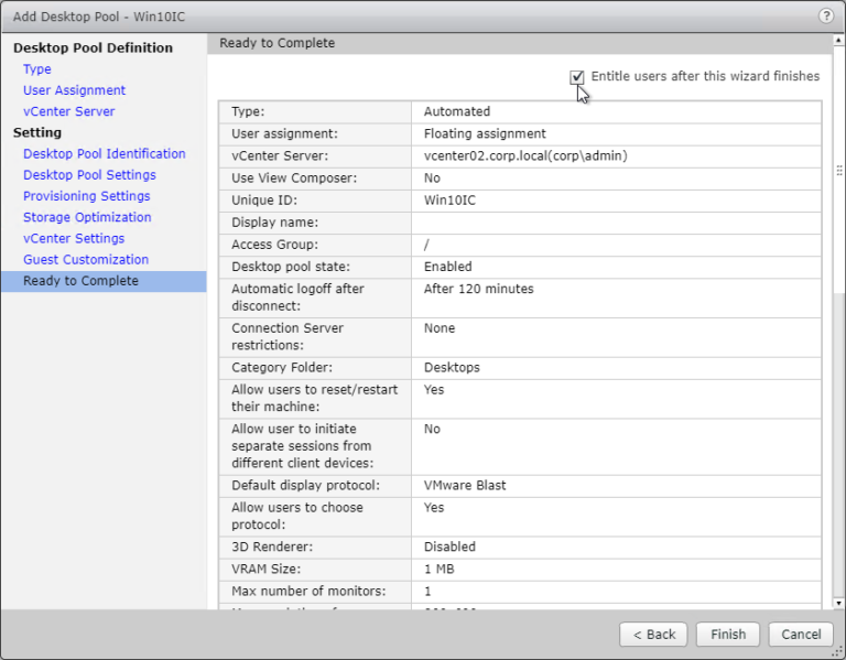 VMware Horizon 7 – Virtual Desktop Pools – Carl Stalhood