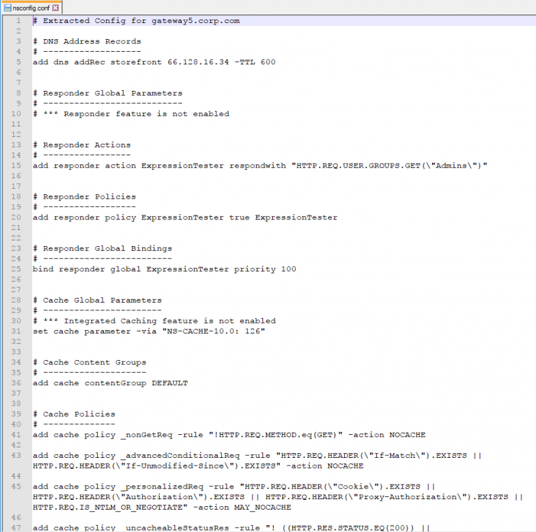 NetScaler Scripting – Carl Stalhood