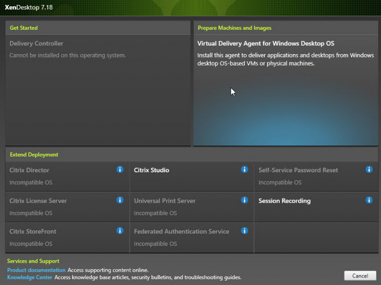 Virtual Delivery Agent (VDA) 7.18 – Carl Stalhood