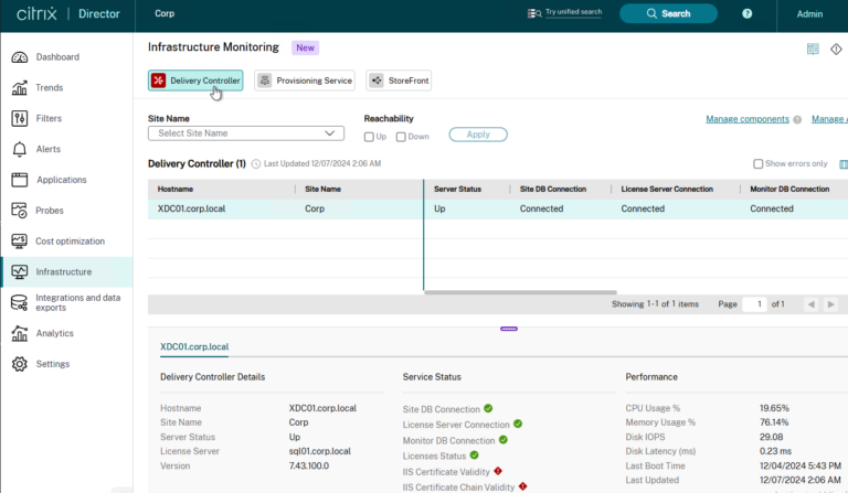 Citrix Director 2411 – Carl Stalhood