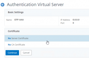 Native One Time Passwords (OTP) – NetScaler Gateway 12 / Citrix Gateway 12.1 – Carl Stalhood