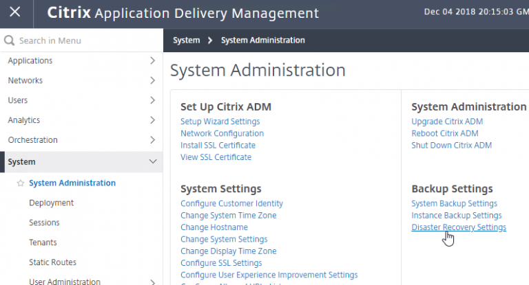 Citrix Application Delivery Management (ADM) 12.1 – Carl Stalhood