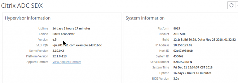 NetScaler SDX 12 / Citrix ADC SDX 12.1 – Carl Stalhood
