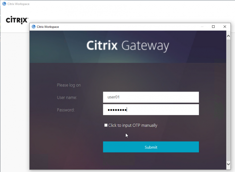 Native One Time Passwords (OTP) – Citrix Gateway 13 – Carl Stalhood