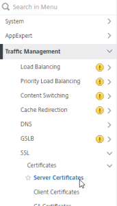 Certificates – Citrix ADC 13 – Carl Stalhood