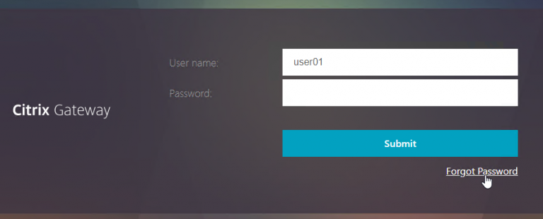 Self-Service Password Reset (SSPR) – Citrix ADC – Carl Stalhood