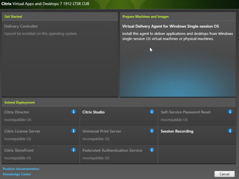 Citrix Virtual Delivery Agent (VDA) 1912 LTSR CU9 – Carl Stalhood