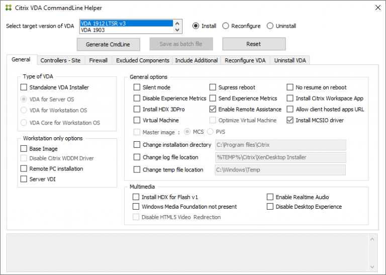 Citrix Virtual Delivery Agent (VDA) 1912 LTSR CU7 – Carl Stalhood