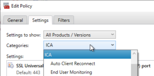 Citrix Policy Settings – Carl Stalhood