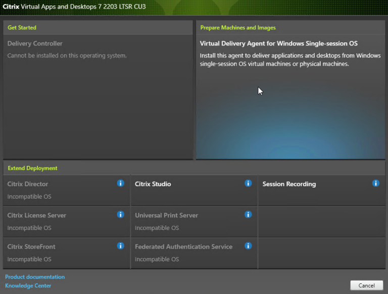 Citrix Virtual Delivery Agent (VDA) 2203 LTSR CU3 – Carl Stalhood