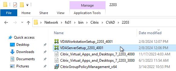 Citrix Virtual Delivery Agent (VDA) 2203 LTSR CU4 Update 1 – Carl Stalhood