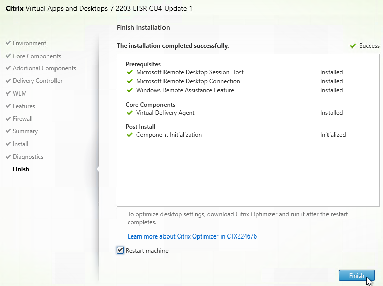 Citrix Virtual Delivery Agent (VDA) 2203 LTSR CU4 Update 1 – Carl Stalhood
