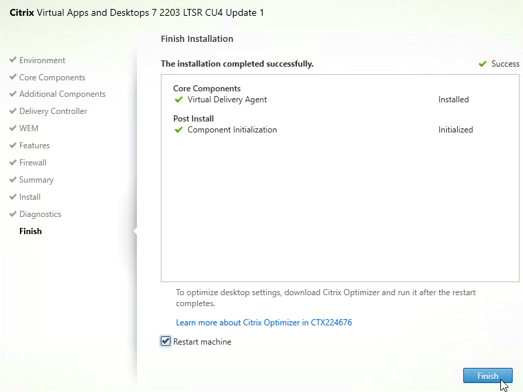 Citrix Virtual Delivery Agent (VDA) 2203 LTSR CU4 Update 1 – Carl Stalhood